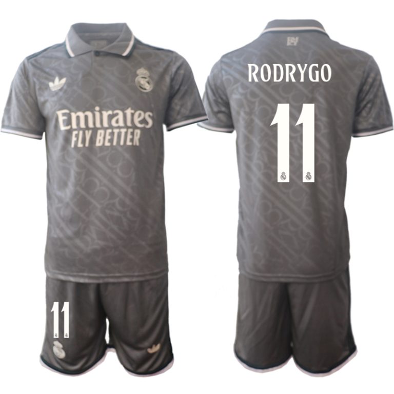 Kupiti Moški Nogometni dresi kompleti Real Madrid Tretji 2024-25 ...